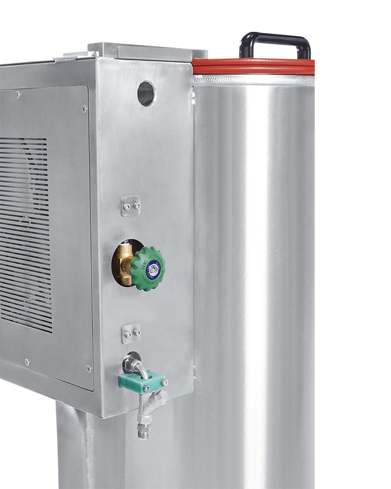 Cryogenic Freezer, LN2 Wide Neck, w240,LN2 Container, LN2 Dewar